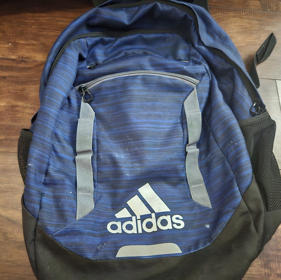 adidas | Accessories | Adidas Darkblue And Black Backpack | Poshmark